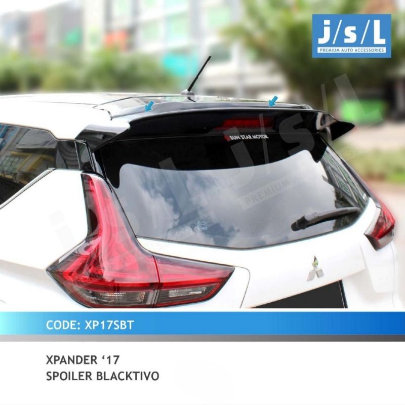 Jual Rear Spoiler / Spoiler / Spoiler belakang Xpander Diamond black ...