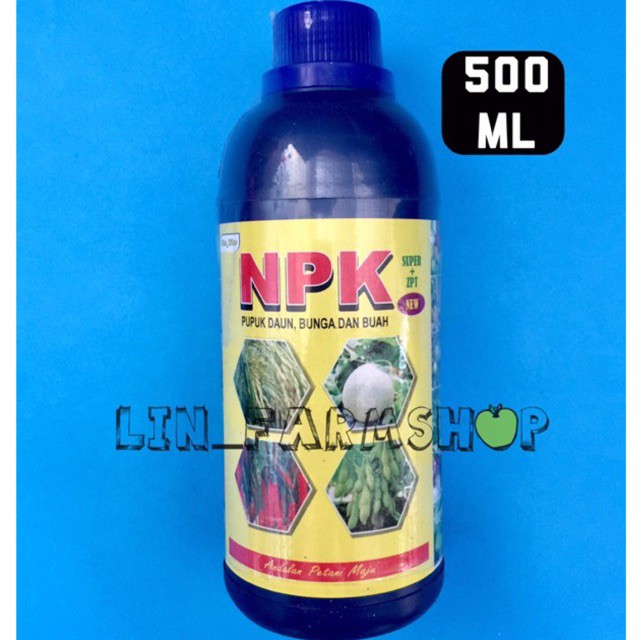 Jual PUPUK NPK CAIR 500 ML / PUPUK DAUN BUAH BUNGA 500 ML / NPK CAIR 500ML | Shopee Indonesia