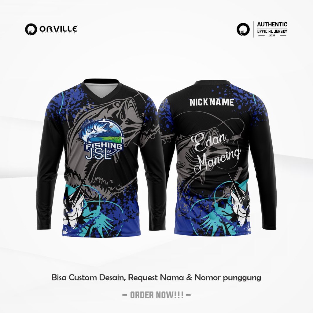 Jual JERSEY KAOS MANCING FULL PRINTING CUSTOM DESAIN BISA SATUAN BISA ...