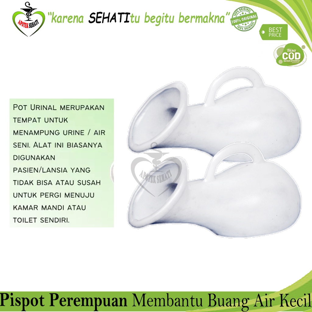 Jual PISPOT PEREMPUAN URINAL PLASTIK ONE MED | Shopee Indonesia