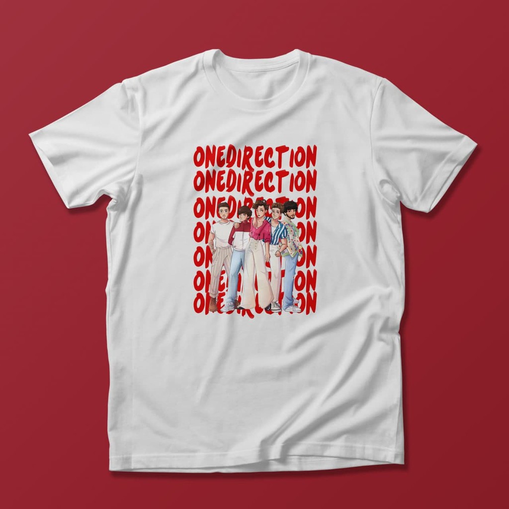 Jual T-Shirt One Direction Vector | Shopee Indonesia