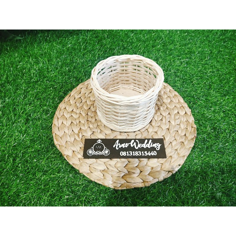 Jual keranjang rotan/keranjang hias/keranjang bunga | Shopee Indonesia