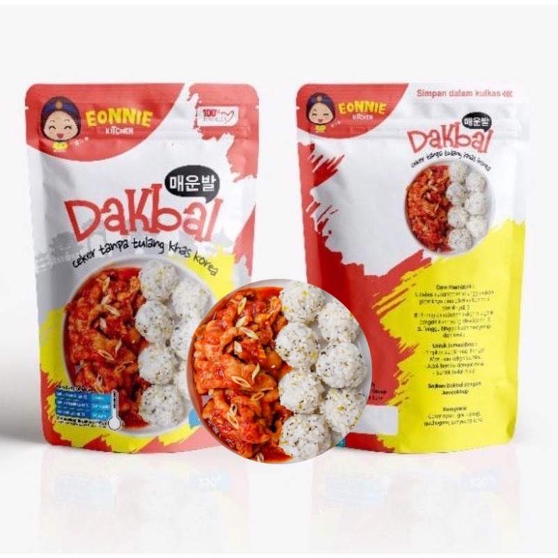 Jual Dakbal Ceker Tanpa Tulang Eonnie Kitchen | Shopee Indonesia