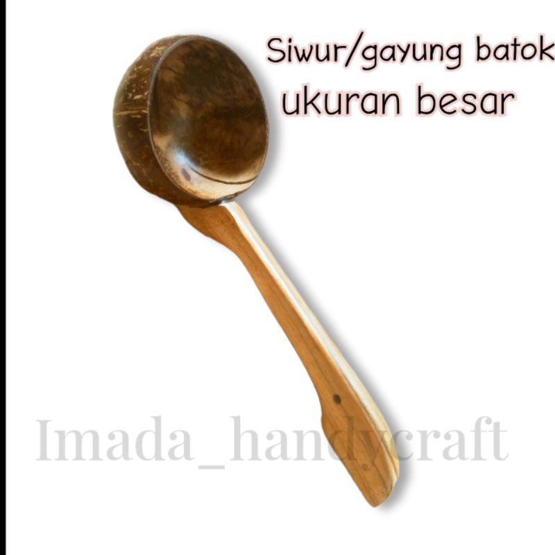 Jual gayung batok kelapa / siwur batok kelapa /gayung batok kelapa ...