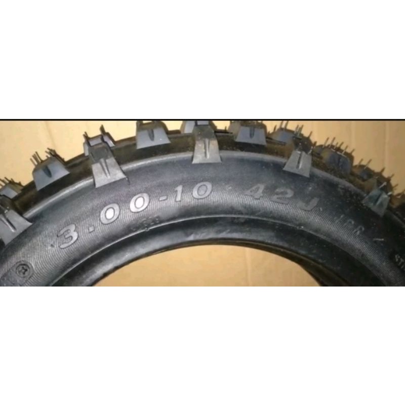 Jual Ban luar dan dalam 3.00-10 - Ban trail - Ban cross - ring 10 ...