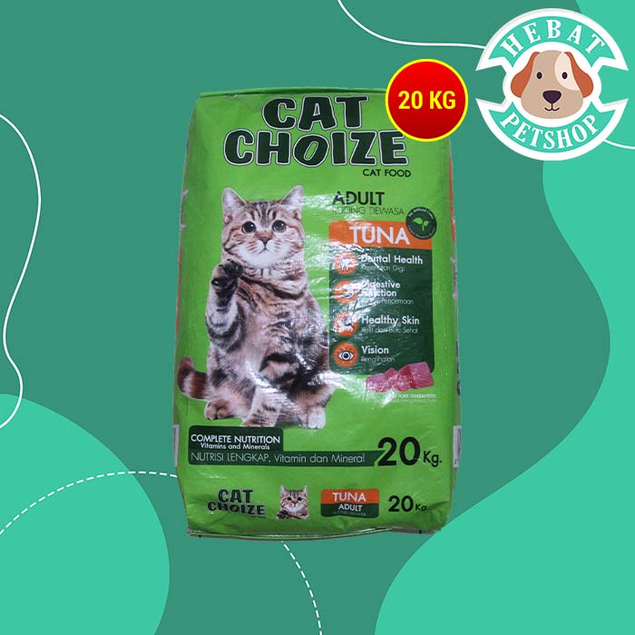 Jual Cat Choize Makanan Kucing Repack 20Kg Cat Food Rasa Tuna 20 Kg ...