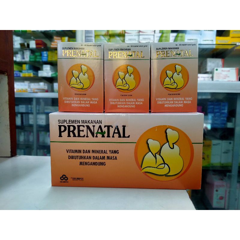 Jual PRENATAL BOTOL ISI 30 TABLET | Shopee Indonesia