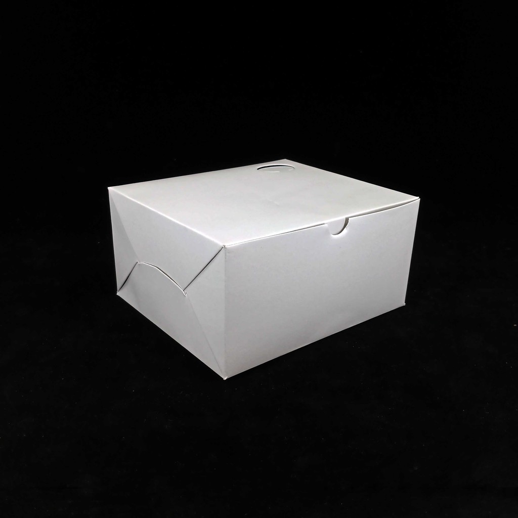 Jual KOTAK KUE - SNACK BOX - DUS KEMASAN MAKANAN - UK 12X14 - POLOS ...
