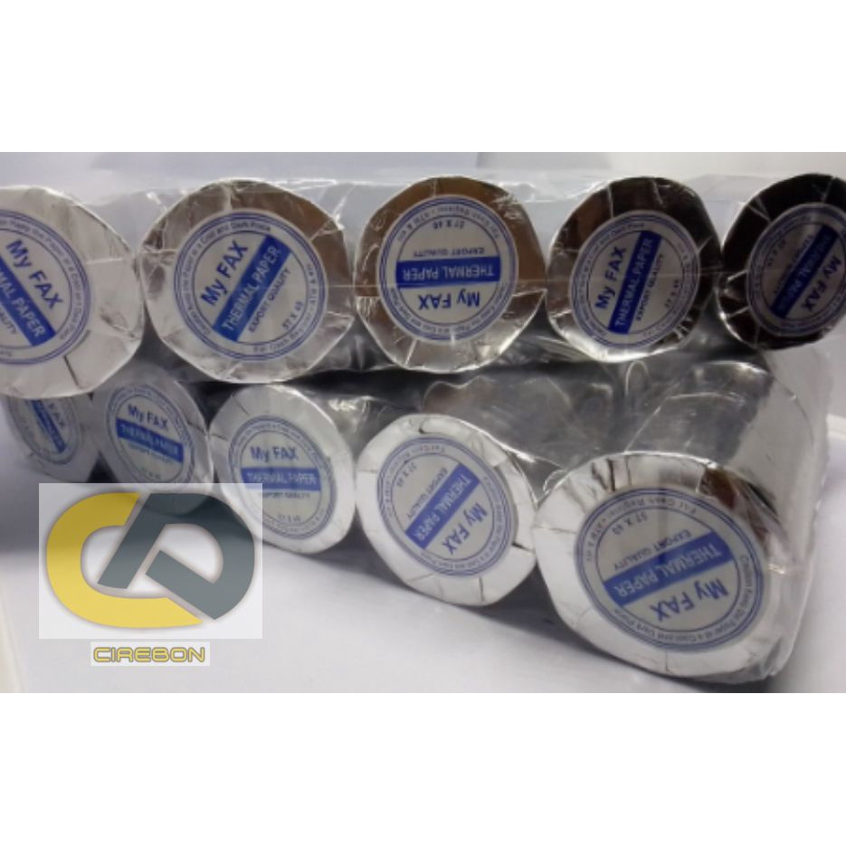 Jual Kertas Kasir Thermal Paper Roll 57x40 | Shopee Indonesia