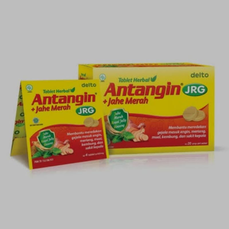 Jual ANTANGIN TABLET (1 Strip Isi 4 Tablet) 1 Box Isi 20 Strip | Shopee ...