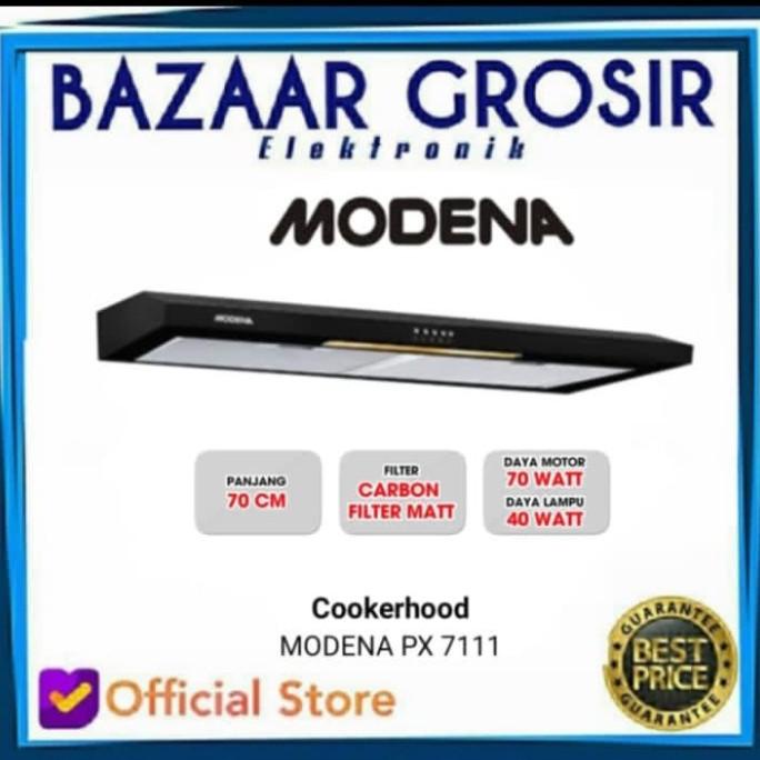 Jual MODENA SLIM HOOD PX7111 PENGHISAP ASAP MODENA PX-7111 COOKERHOOD ...