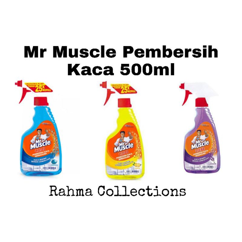 Jual MR. Muscle Pembersih Kaca Pump 500ml | Shopee Indonesia