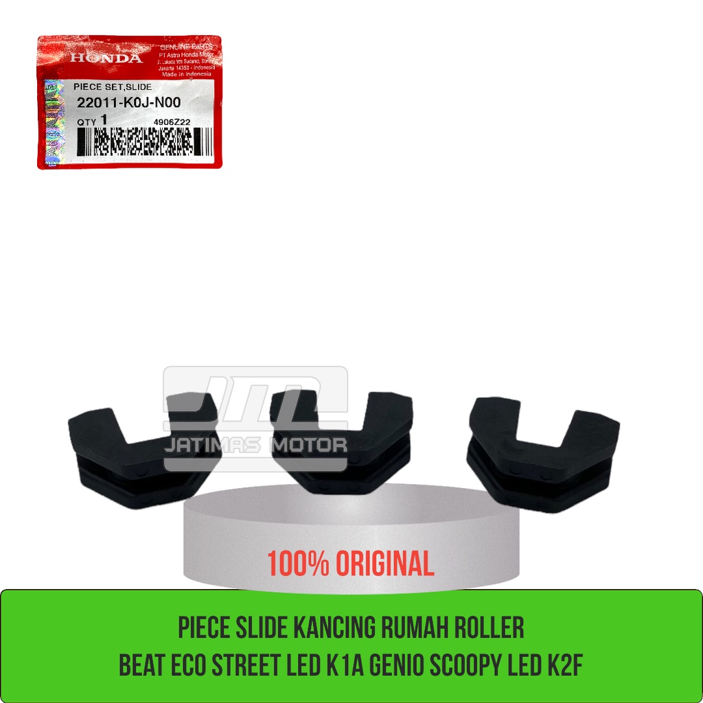 Jual Piece slide kancing rumah roller beat eco street LED K1A genio scoopy LED K2F 22011-K0J-N00 ...