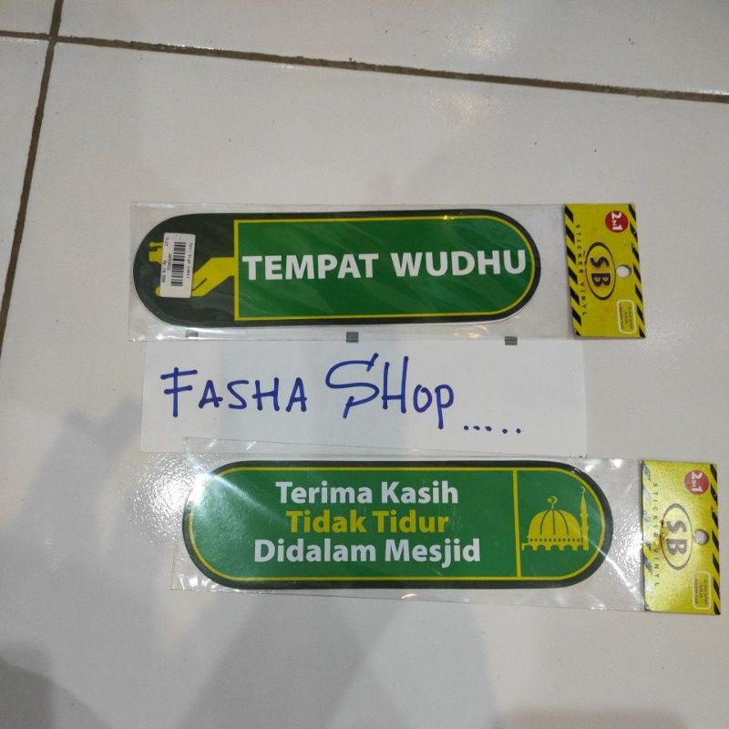 Jual stiker pemberitahuan | Shopee Indonesia