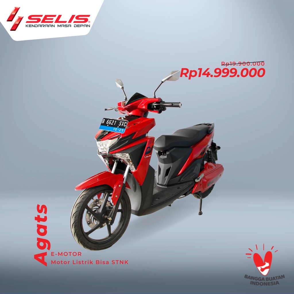 Jual Motor listrik Selis tipe Agats - Selis Kemayoran | Shopee Indonesia