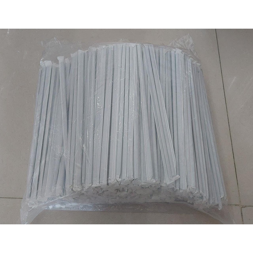 Jual Sedotan Pipet Isap Plastik STERIL Bungkus Kertas Flexible Bengkok ...