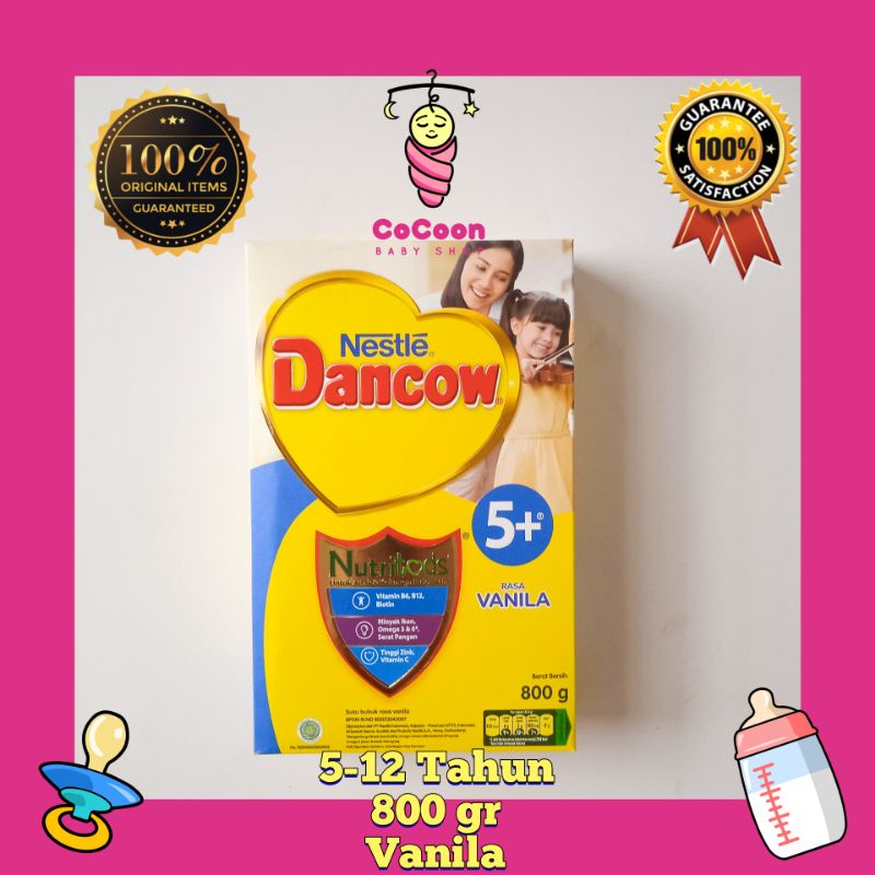 Jual Susu Formula Dancow Nutritods 5 Plus / 5+ 5-12 Tahun 750g 750 gr ...