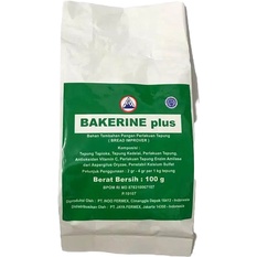 Jual Bakerine Plus 100gr Baker Plus A - Pelembut Roti / Bread Improver ...