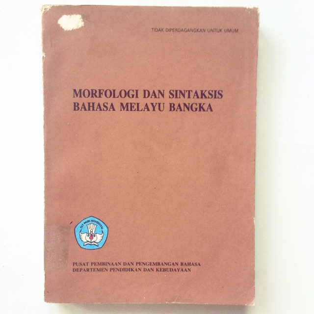 Jual Morfologi dan sintaksis bahasa melayu bangka | Shopee Indonesia