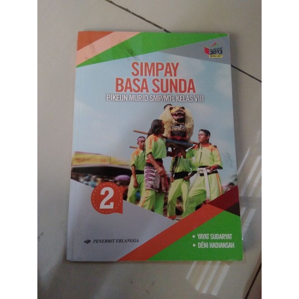 Jual Simpay Basa Sunda SMP Kelas 8 Erlangga. | Shopee Indonesia