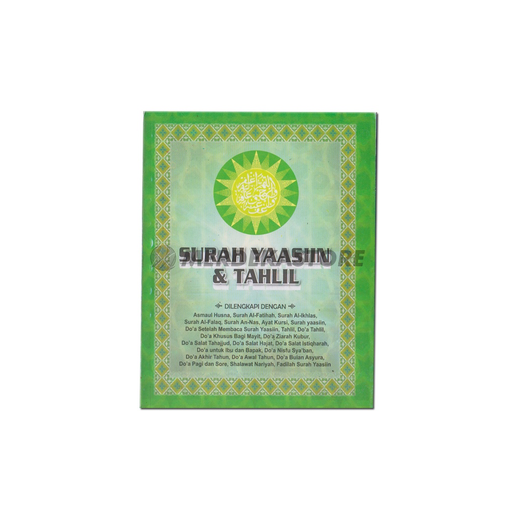 Jual Buku Yasin dan Tahlil 208 HVS | Surat/Surah Yaasin/Yasiin Lengkap ...