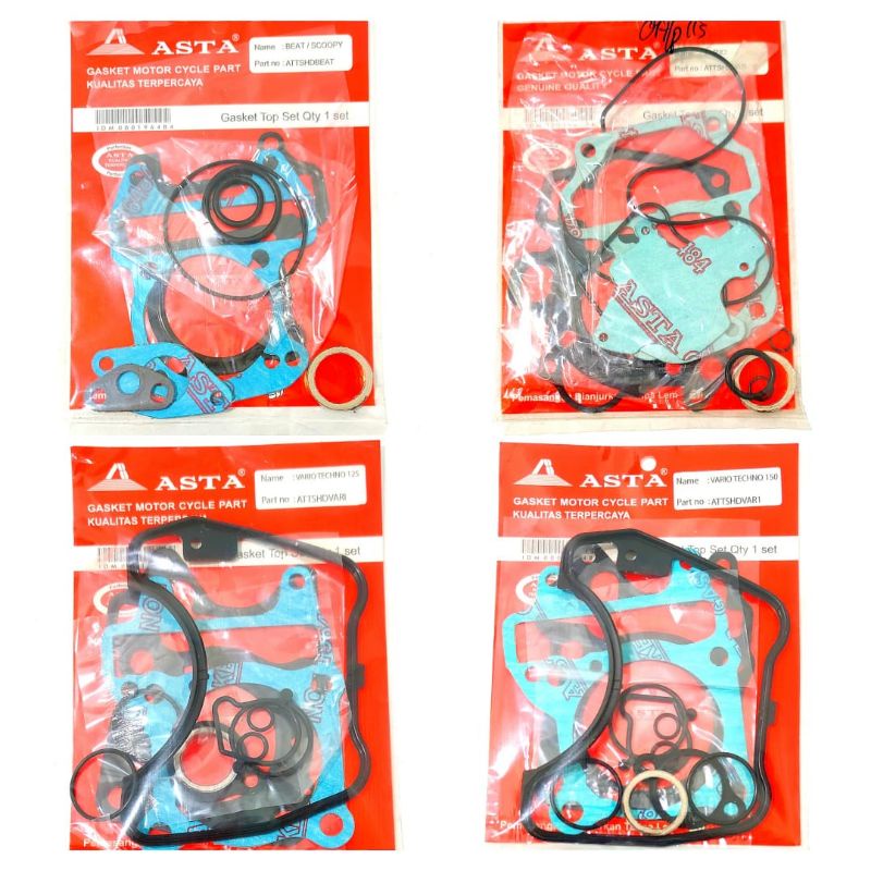 Jual Paking Top Set Honda Matic Beat/Vario/Beat FI/ Vario 125/150 | Shopee Indonesia