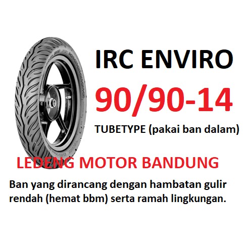 Jual IRC 90/90-14 NR91 Enviro Tubetype Ban Motor Matik Eco Tire Matic ...