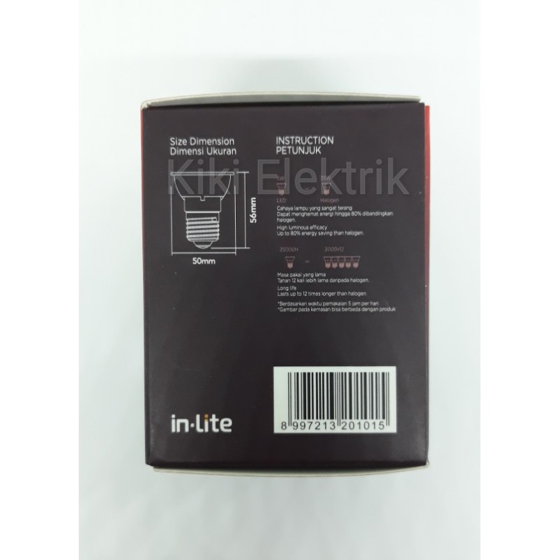 Jual Jual Bohlam LED In Lite 5 watt Sinar Warm White Fitting E27 Lampu ...