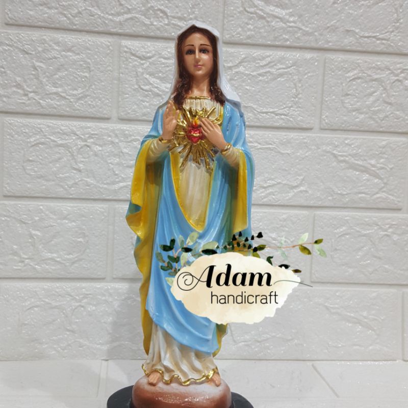 Jual Patung Maria Hati Kudus 30 cm - kado baptis - benda rohani ...