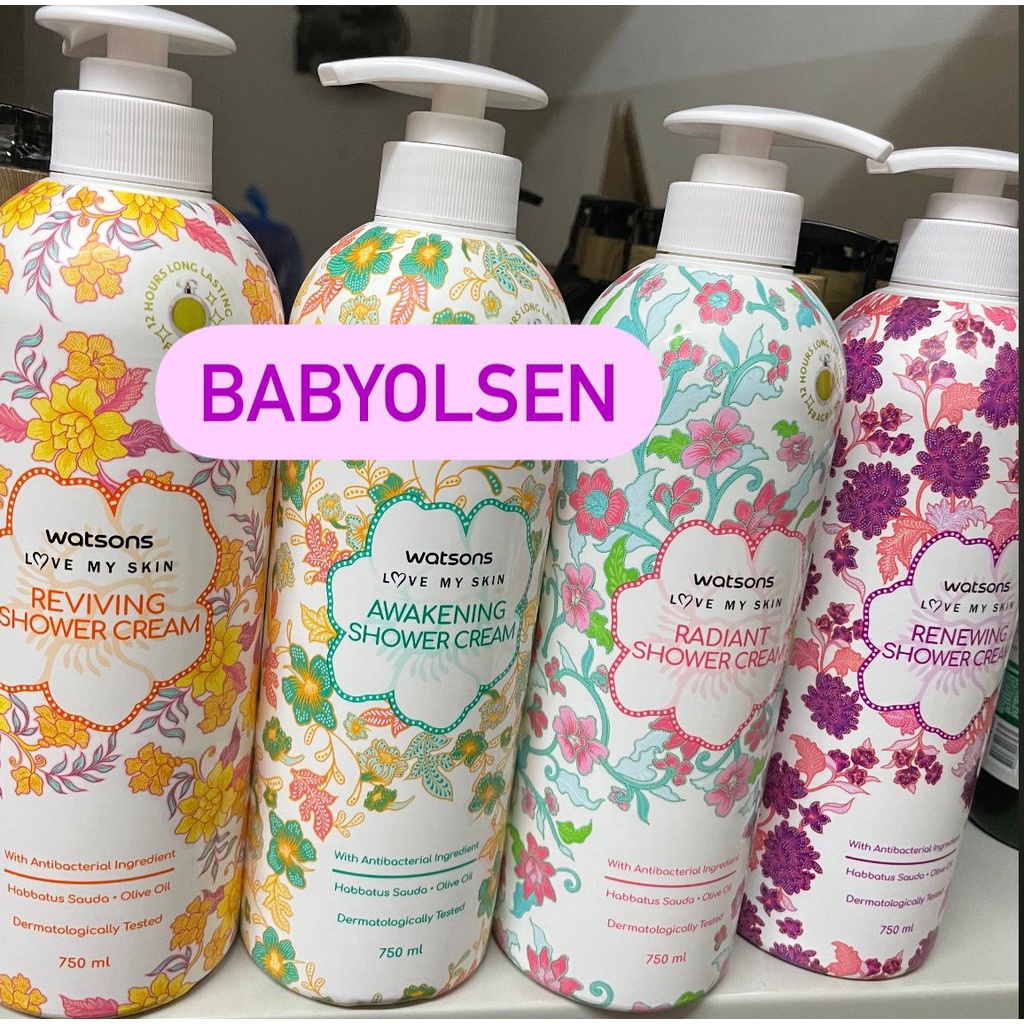 Jual WATSONS SHOWER CREAM 750 ML/SABUN MANDI WATSONS | Shopee Indonesia