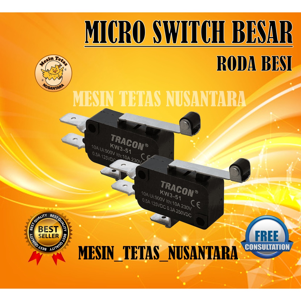 Jual Micro Switch Besar Mesin Tetas Atau Pemutus Arus Listrik | Shopee ...
