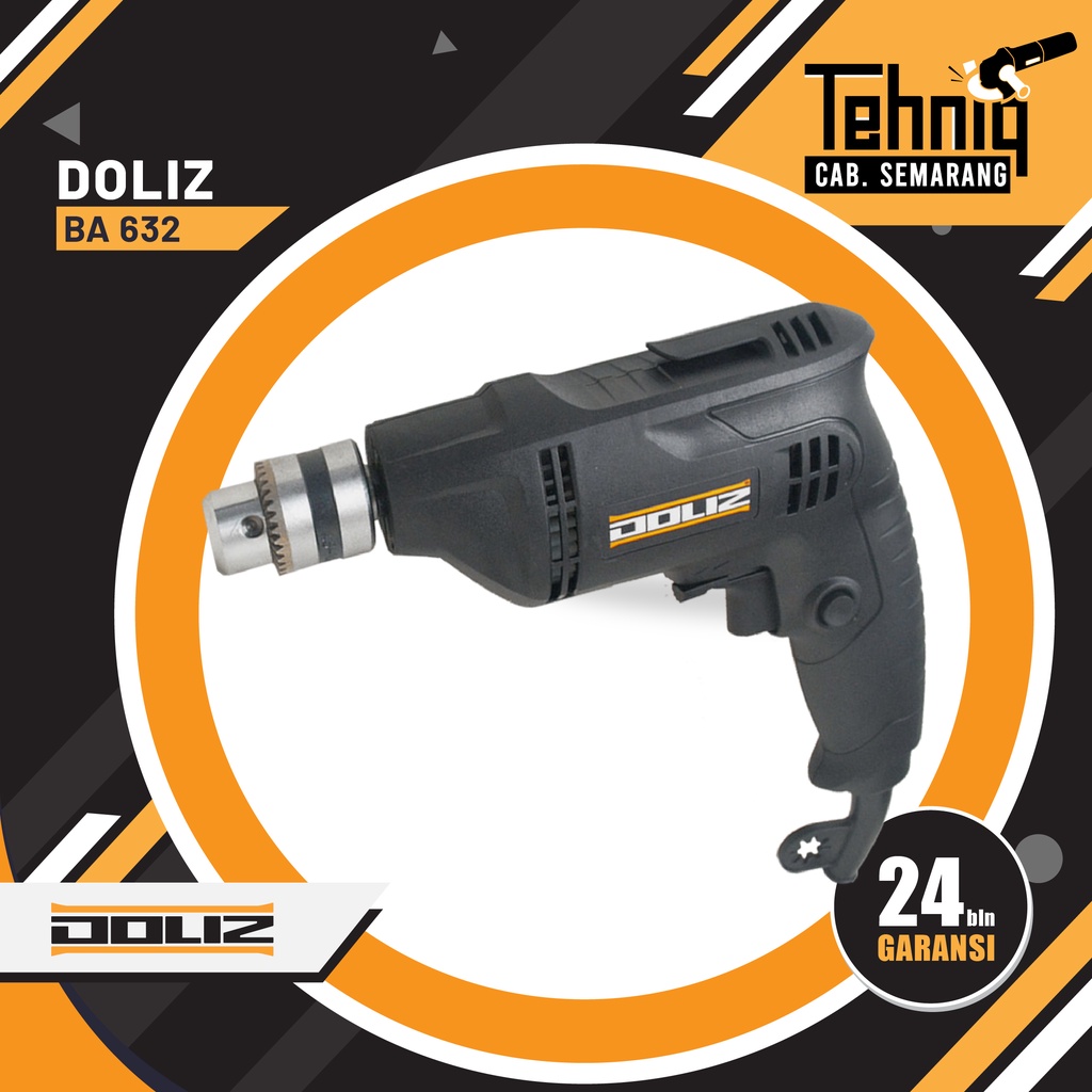 Jual Mesin Bor Listrik / Bor Tangan DOLIZ BA632 Electric Drill 10 mm ...