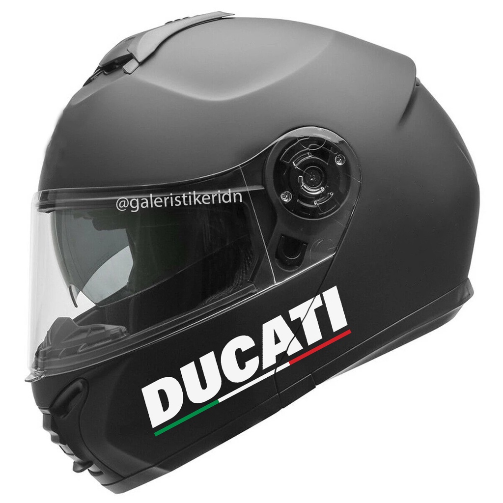 Jual STIKER HELM DEUCATI STIKER HELM CUTTING | Shopee Indonesia
