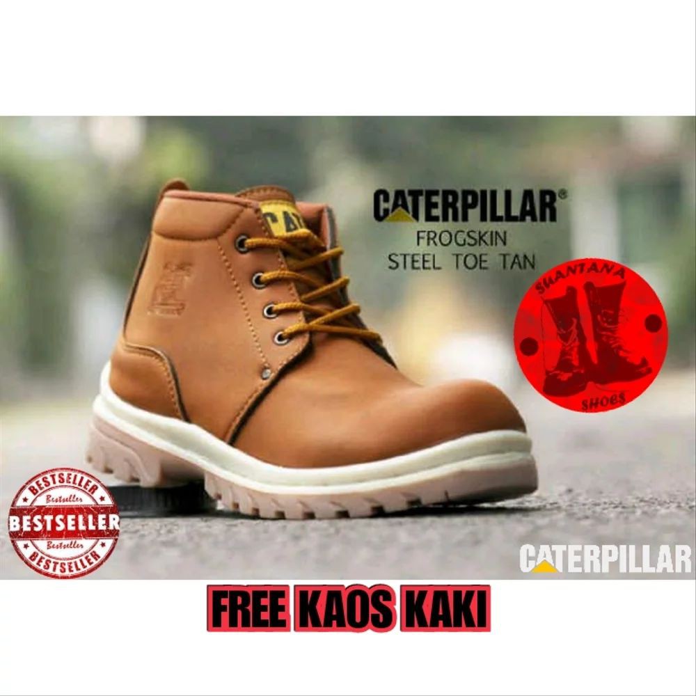 Jual sepatu caterpillar frogskin safety boots | Shopee Indonesia