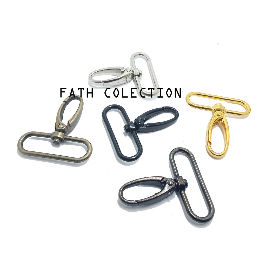 Jual KAITAN TAS BESI/KEW KEW KAIT TAS 4 CM MURAH | Shopee Indonesia