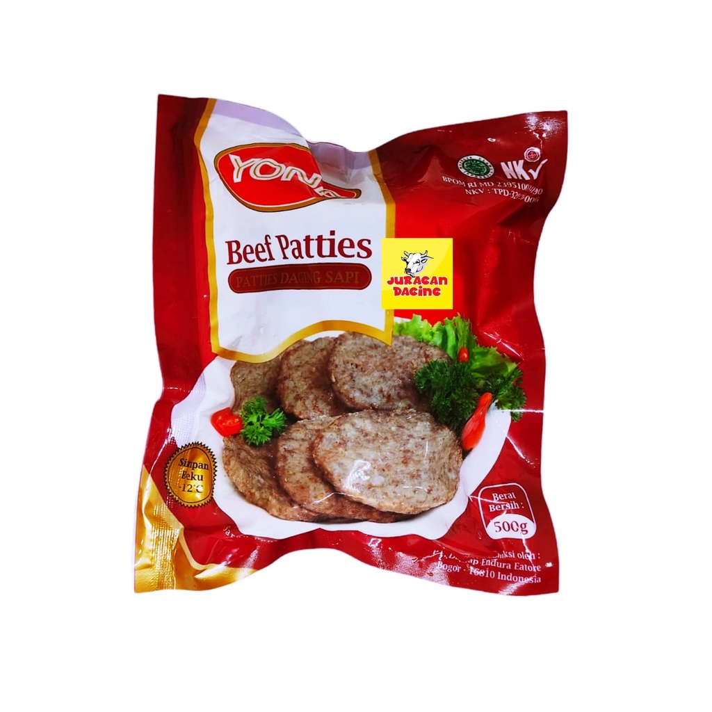 Jual Yona Beef Patties 500gr | Shopee Indonesia