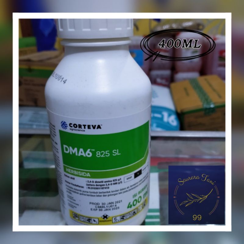 Jual Herbisida Sistemik_DMA6 400ML || Bahan Aktif : 2,4-D Dimetil Amina ...