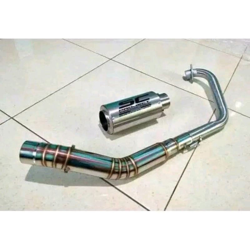 Jual Knalpot Racing SC Project Titan Vixion Satria Fu CBR R15 GSX Supra ...