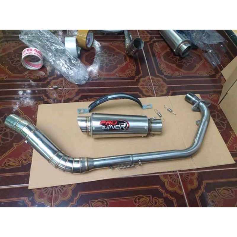 Jual knalpot pro line CBR150R R15 SONIC SATRIA FU | Shopee Indonesia