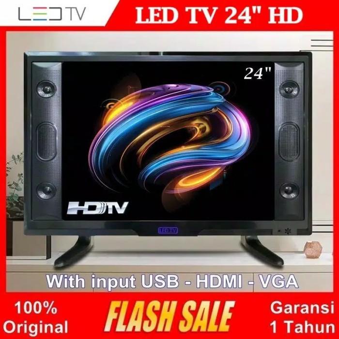 Jual PROMO - TV LED 24 INCH FULL HD GARANSI 1 TAHUN | Shopee Indonesia