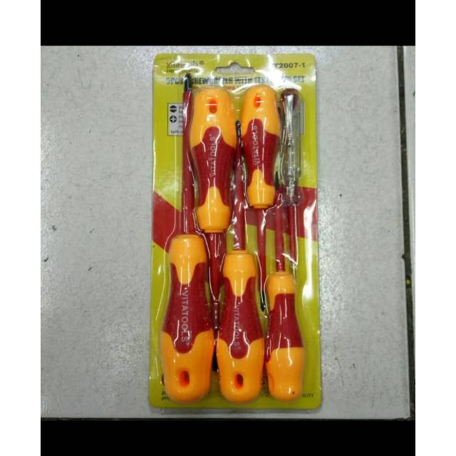 Jual Obeng min plus set dan tespen paketan | Shopee Indonesia