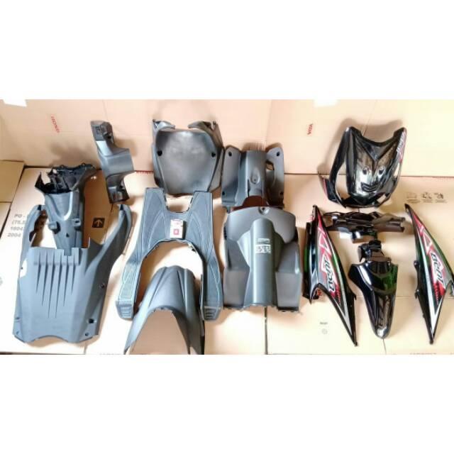 Jual Full body Halus dan kasar Honda Beat lama karbu warna Hitam 2010 ...