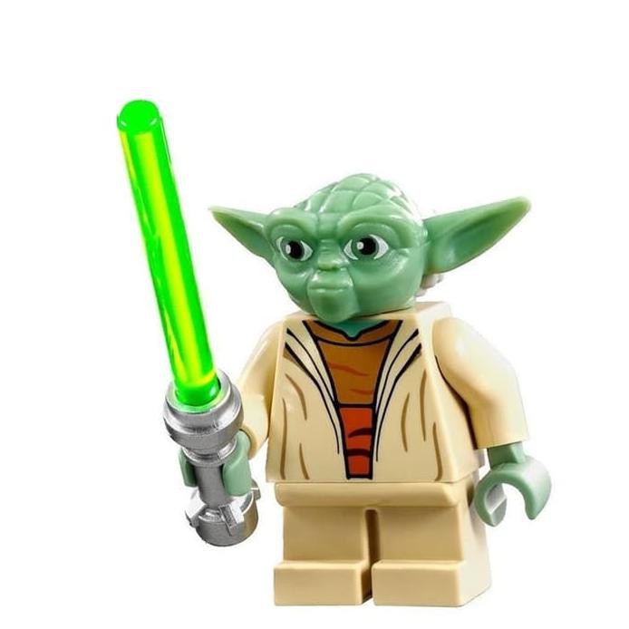 Jual STAR WARS JEDI MASTER YODA MINIFIG MINIFIGURE LEGO KW PG 698 MOMOW ...