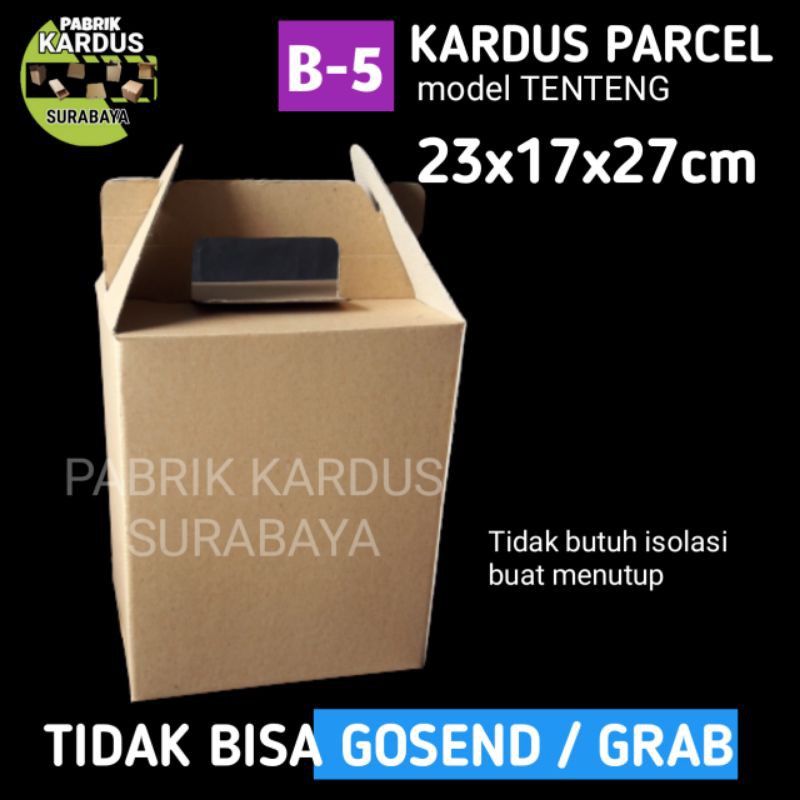 Jual KARDUS PARCEL TENTENG KOTAK BOX OLEH-OLEH PACKING DOS DUS ...