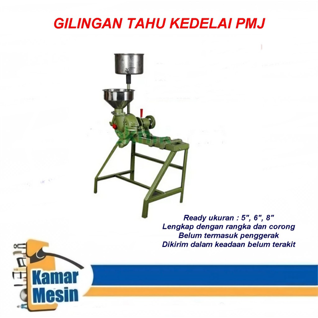 Jual Giling Tahu 6 Inch Mesin Penggiling Tahu Mesin Penggiling Kedelai ...