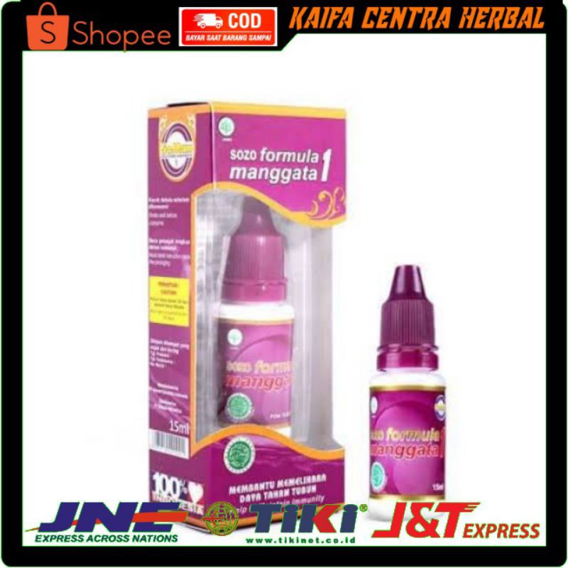 Jual Soman Sozo Formula Manggata 1 isi 15ml | Shopee Indonesia