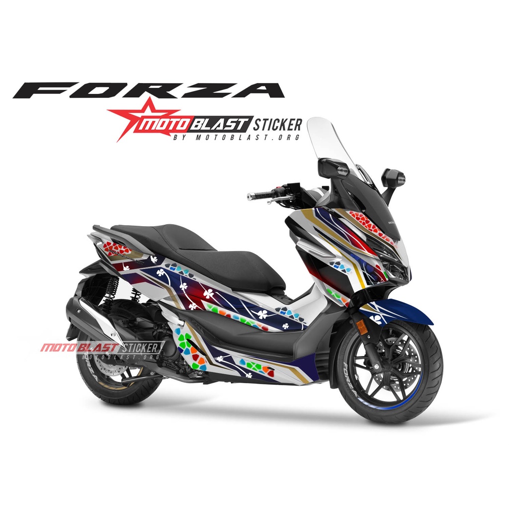 Jual Decal Sticker Motor Motoblast - Forza 250 Livery Nakagami-Full ...