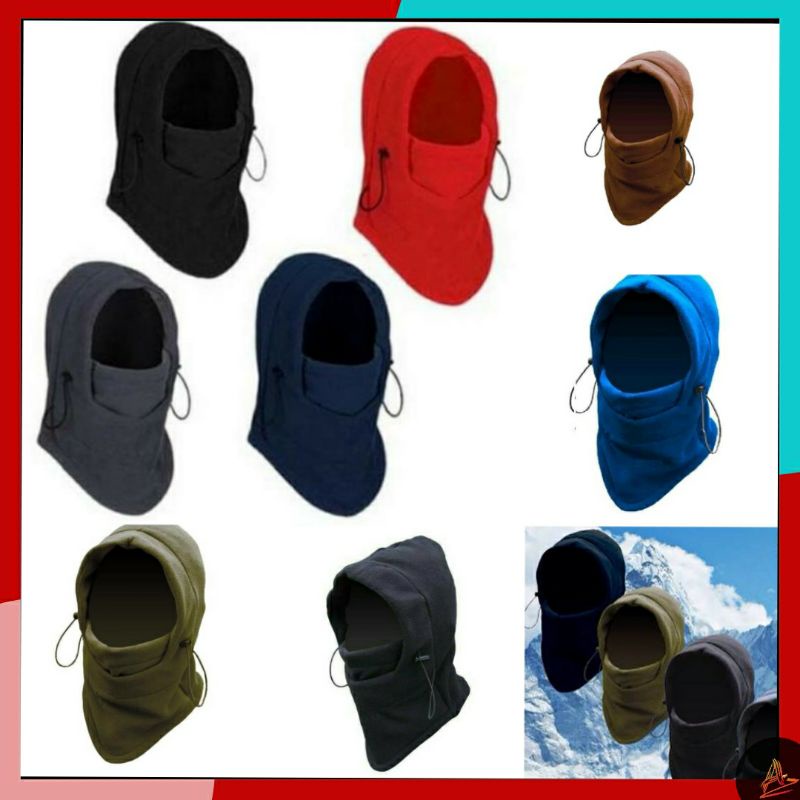 Jual BUFF NINJA KUPLUK / TOPI MASKER POLAR | Shopee Indonesia