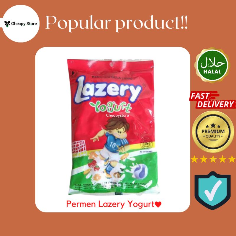 Jual Permen Lazery Yogurt 100gr | Shopee Indonesia