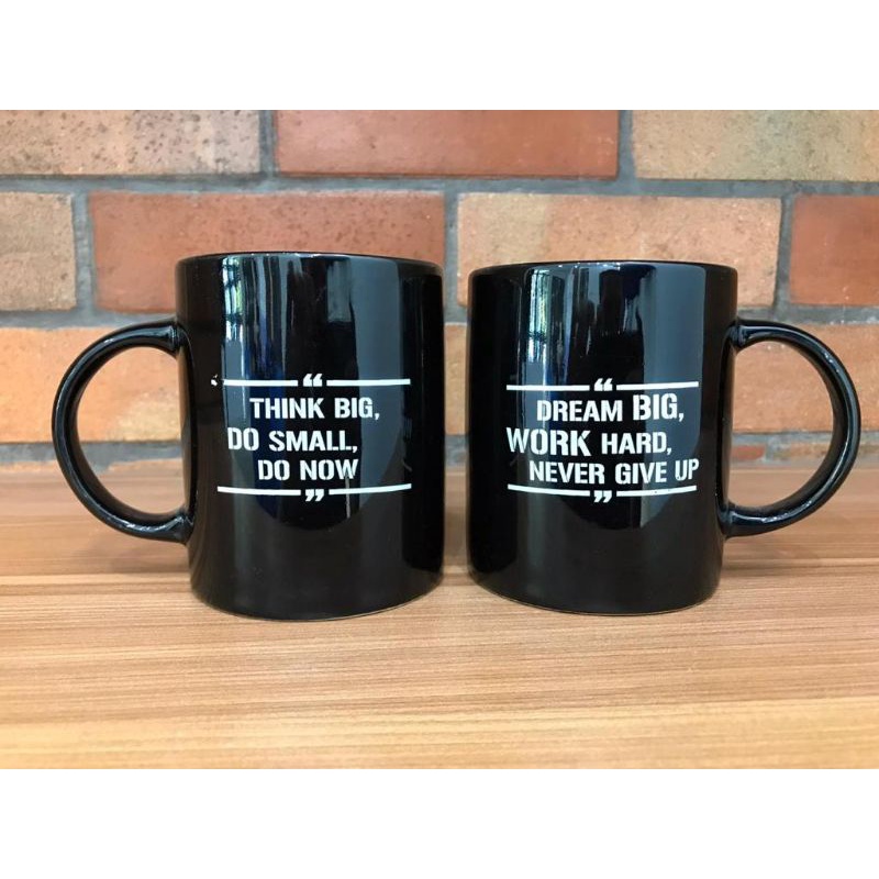 Jual Mug Think Big, Do Small, Do Now | Shopee Indonesia